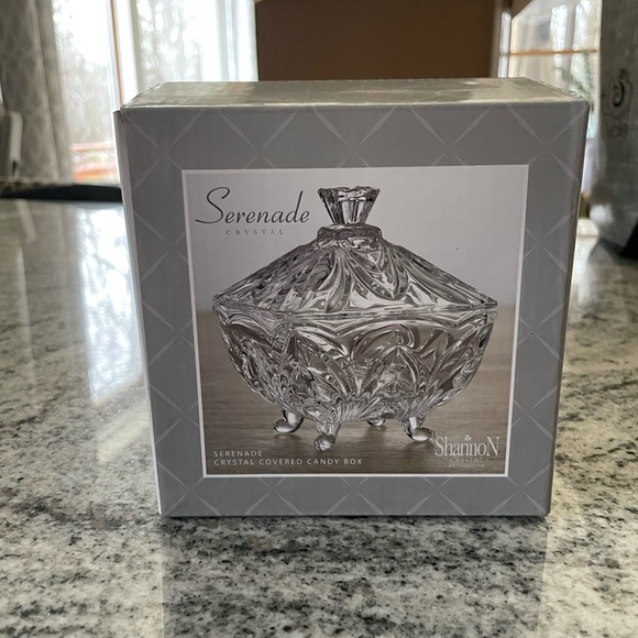 Godinger | Other | Serenade Crystal Candy Jar | Poshmark
